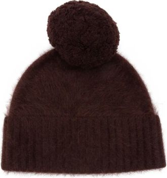 Dorothee Schumacher bonnet à pompon - Marron