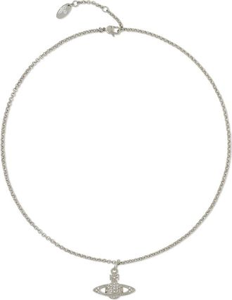 Vivienne Westwood unisex, Accessoires, Gris, Taille: ONE Size Mini Bas Relief Pendant