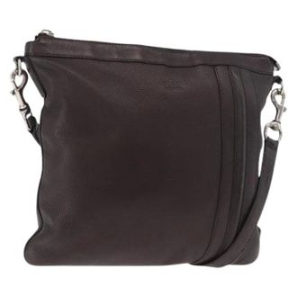 Gucci Sac bandouli&egrave;re vintage Pre-owned - Femme - Pre-owned - Brun - Taille: ONE Size