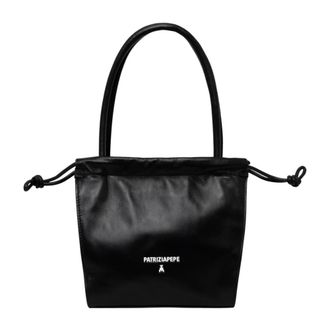 Patrizia Pepe Soft Rock Tote - - Bags - Damen - Schwarzk - ONE SIZE