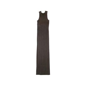 Issey Miyake Damen, Kleider, Braun, 2XLGr&ouml;&szlig;e