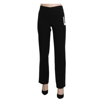 Bencivenga Schwarze gerade formale Hose mit hoher Taille - - Trousers - Damen - Schwarzk - M