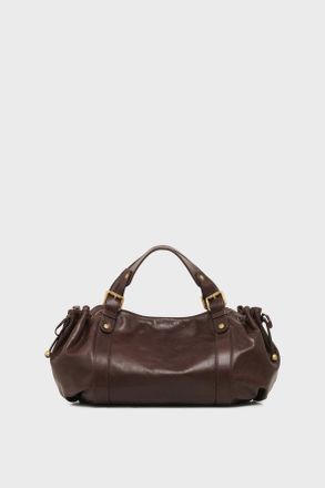 Gerard Darel Sac &agrave; main en cuir effet froiss&eacute; - 24H