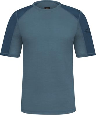 Normani Herren Merino Sommer T-Shirt Halbarmshirt Outdoor Short Sleeve Kurzarm Oberteil Funktionsoberteil Baselayer 100% RWS Merinowolle - Mulesing Frei Farbe