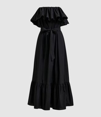 Essentiel Robe Longue Joyce Noir