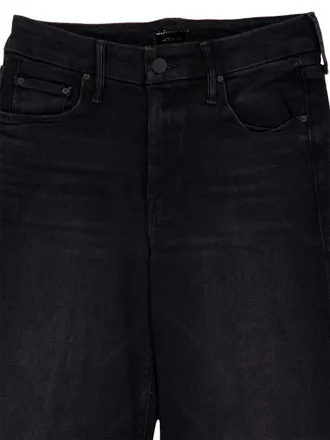 Mother Roller Sneak Jeans - Black