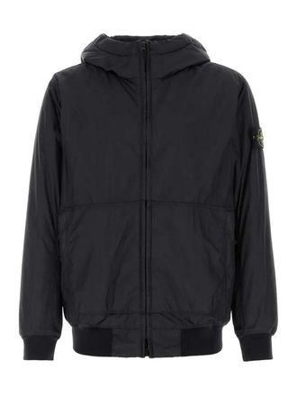 Stone Island Veste Casual - Bleu Fonc&eacute;