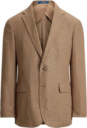 Polo Ralph Lauren blazer &agrave; carreaux - Marron