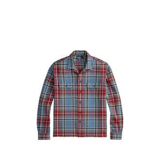 Polo Ralph Lauren Chemise droite col classique &agrave; carreaux en coton