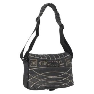 Chanel Pre-owned Nylon Cross Body Bag - - Pre-owned - Damen - Schwarzk - ONE SIZE