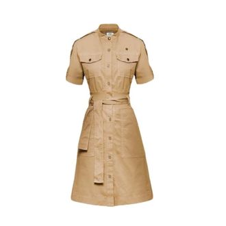 Aeronautica Damen, Kleider, Orange, LGr&ouml;&szlig;e