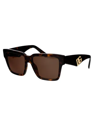 Dolce & Gabbana Womens Sunglasses 0dg4436 Havana Acetate