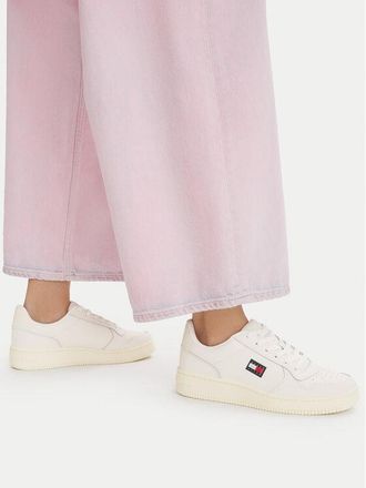 Tommy Jeans Sneakers Tjw Basket EN0EN02980 Wei&szlig;