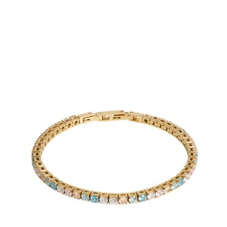 Coeur de Lion Armband - Tennisarmband Coeur de Lion - Gr. ONE SIZE - in Wei&szlig; - f&uuml;r Damen