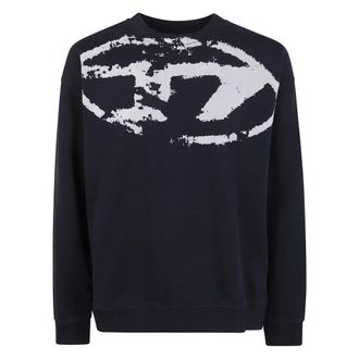 Diesel Homme, Sweatshirts et sweats &agrave; capuche, Noir, Taille: L S-Boxt-N5 Round Neck SweaT-shirt