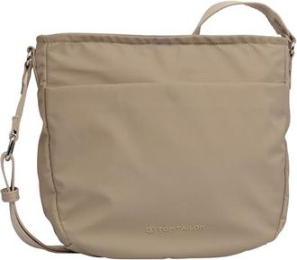 Tom Tailor Sansa, Sac &agrave; bandouli&egrave;re pour Femme, Beige, m