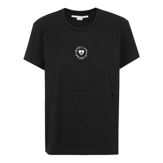 Stella McCartney T-Shirt - - Tops - Damen - Schwarzk - 2XS