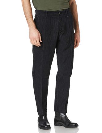 Marc O'Polo Herren 030027110152 Freizeithose, Schwarz, 40W / 34L