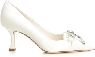 Jimmy Choo London Chaussures &Agrave; Talon - Blanc