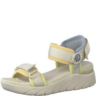 Marco Tozzi Marco Tozzi Sandalette pour Femme 2-2-28542-28, Sandale, Peigne crème, 40 EU