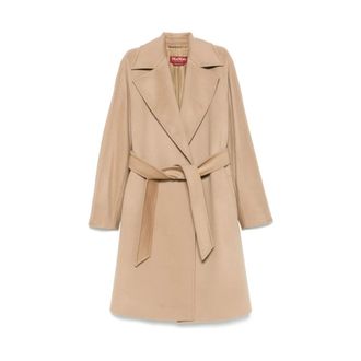 Max Mara Dravenna Mantel - - Coats - Damen - Beige - 2XS