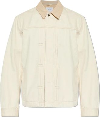 Rag & Bone Homme, Vestes, Beige, Taille: S Dwight Denim Jacket