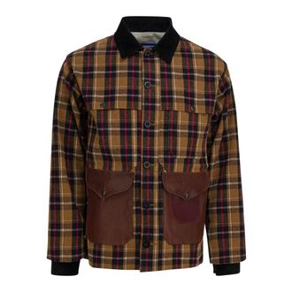 Junya Watanabe Homme, Chemises, Brun, Taille: XL Lightweight Check Jacket