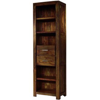 Massivmoebel24 Regal Sheesham 60x40x200 life honey lackiert metro life 111