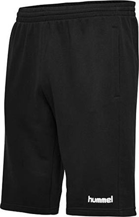 Hummel Hmlmover Cotton Bermuda Shorts, Noir, XXL Hommes