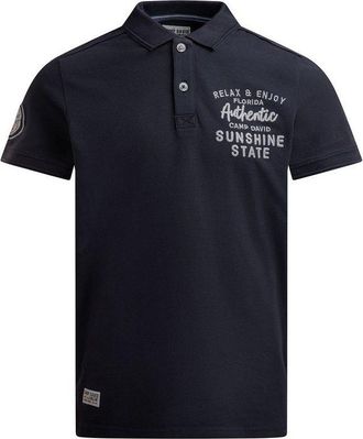 Camp David Poloshirt aus Baumwolle