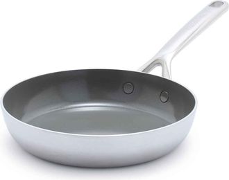 GreenPan GP5 Edelstahl 5-lagige gesunde Keramik-Antihaft-Pfanne, 20,3 cm, kratzfest, Induktion, sp&uuml;lmaschinen- und ofenfest, PFAS-frei