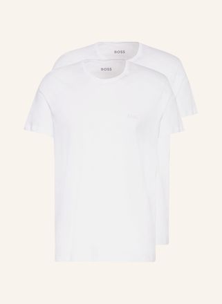 HUGO BOSS 2er-Pack T-Shirts Comfort weiss