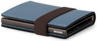 Secrid Mini porte-cartes avec &eacute;lastique en cuir