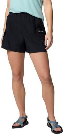 Columbia Sandier Short d&eacute;contract&eacute;, Noir, Taille S Femme