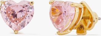 Kate Spade New York Kate Spade My Love Heart Ohrstecker f&uuml;r Frauen in Rosa | Kubikzirkonie