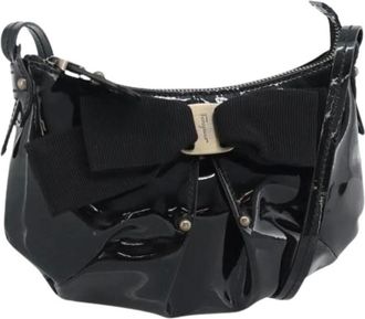 Ferragamo Sac bandouli&egrave;re mini doccasion - Femme - Pre-owned - Noir - Taille: ONE Size