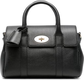 Mulberry Small Bayswater Grained-leather Tote Bag