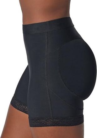 Leonisa Boxer avec Contr&ocirc;le du Ventre et de la Taille avec Effet Fesses Lift&eacute;es - Shorty Anti Frottement des Cuisses