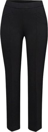 Toni Cropped Hosen - - Trousers - Damen - Schwarzk - S