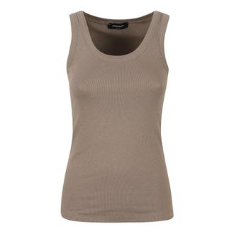 Fabiana Filippi &Auml;rmelloses Oberteil - - Tops - Damen - Beige - S