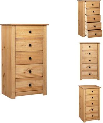vidaXL Buffet 46x40x89 cm Pin Gamme Panama - Buffet - Meuble De Rangement - Commode - Armoire Lat&eacute;rale - Mobilier Maison