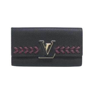 Louis Vuitton Pre-owned Taurillon Long Wallet (Bi-fold) - - Pre-owned - Damen - Schwarzk - ONE SIZE