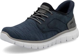 Rieker Herren Low-Top Sneaker B6658, M&auml;nner Halbschuhe,Laufschuhe,stra&szlig;enschuhe,Strassenschuhe,Sportschuhe,Freizeitschuhe,blau (14),41 EU / 7.5 UK