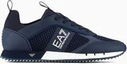 Emporio Armani Mesh Sneaker Homme Baskets Mode Navy