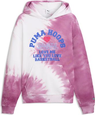 Puma Hoodie de basketball What The Fun Homme, Accessoires, Rose, 3XL