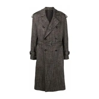 Dries Van Noten Herren, M&auml;ntel, Braun, MGr&ouml;&szlig;e