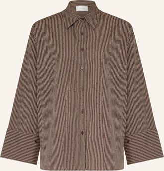 Neo Noir Neo Noir Hemdbluse Dita Mit Schmucksteinen braun