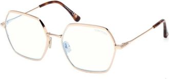 Tom Ford unisex, Accessoires, Jaune, Taille: 56 MM Optical Frame