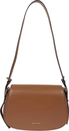 Michael Kors Femme, Sacs, Brun, Taille: ONE Size Sac bandouli&egrave;re Lydia Medium en cuir