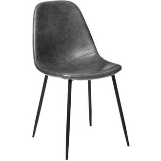 Atmosphera Atmosphera - Chaise Vladi gris créateur dintérieur